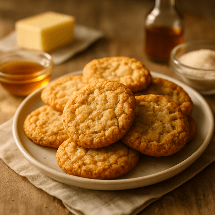 Honey Butter Crunch Cookies | DishGen Recipe